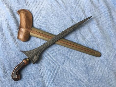 Old Original Indonesian Javanese Keris Kris Knife Dagger 17th 18th