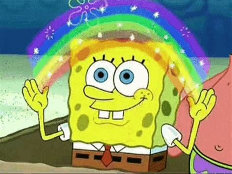 Spongebob Rainbow  Spongebob Rainbow Imagination Discover