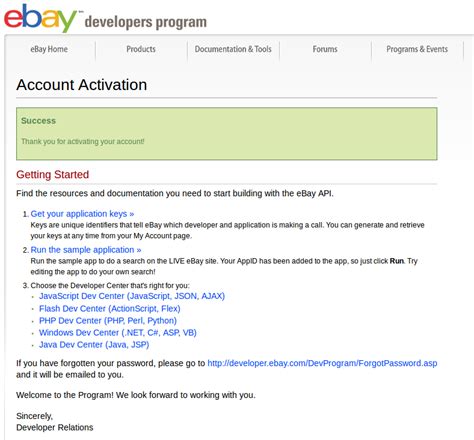 Introducing Ebays Trading Api Setting Up — Sitepoint