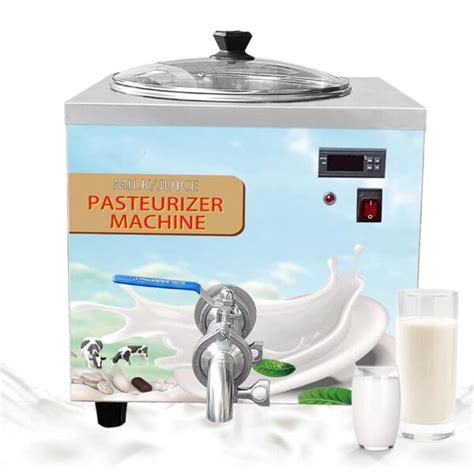 14l Small Multifunctional Stainless Steel Milk Pasteurization Equipment