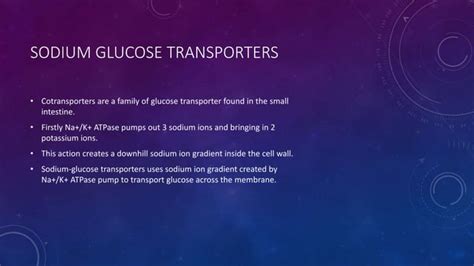 Active Transport Primary And Secondary Transport Pptpptx