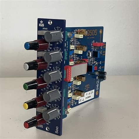 Analog Equalizer Igs Audio Iq 505 2020 Reverb