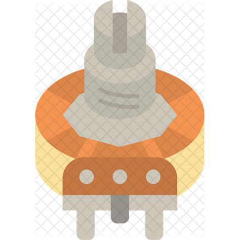 Variable Resistor Icon Download In Flat Style Variable Resistor Icon Download In Flat Style