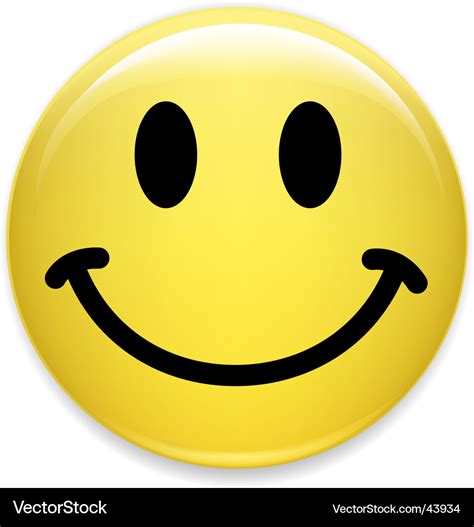 Classic Smiley Face Icon Royalty Free Vector Image