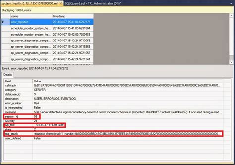 The Systemhealth Extended Event Session Sqlservercentral