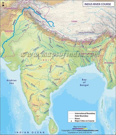 Indus River Map