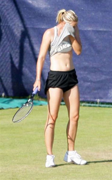 Maria Sharapova Nipple Slip While Play Tennis Paparazzi Shoots Porn Pictures XXX Photos Sex