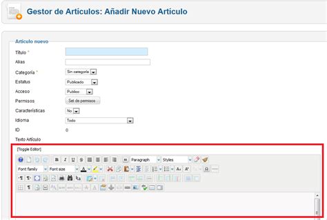Alcasoft Jce Editor Cambiar El Editor De Joomla