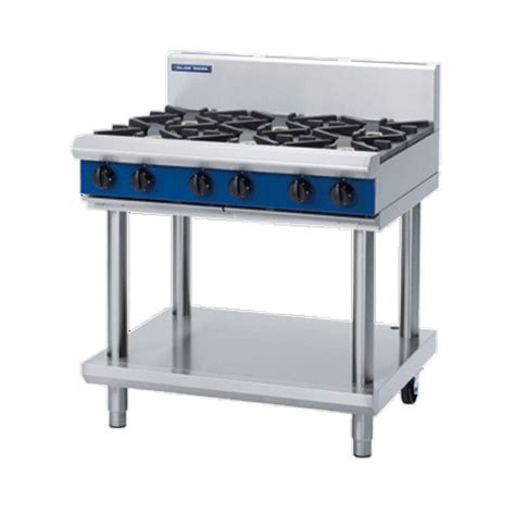 Blue Seal 6 Burner Gas Cooktop On Leg Stand Cooktops Arcus Australia
