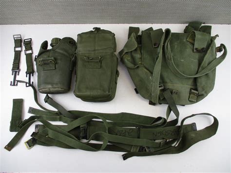 Canadian Pattern 51 Webbing Lot