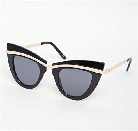 Black And Gold Sunglasses