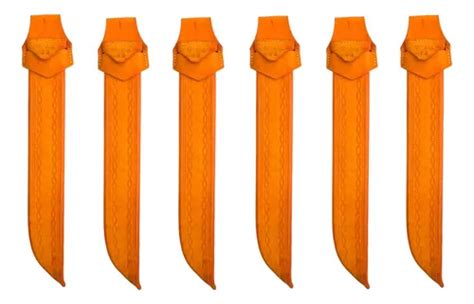 Capas Para Facão Corneta 18 Polegadas De Couro Kit 6 Und Parcelamento