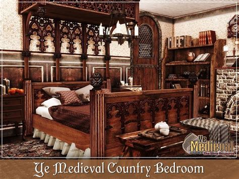 Ye Medieval Country Bedroom Sims 4 Bedroom Medieval Bedroom Ideas