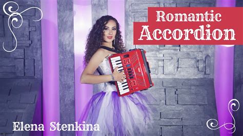 Beautiful Romantic Accordion Music Girl Adele Britney Spears L