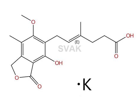 Mycophenolate Potassium Cas No 38555 14 5 Svak Lifesciences