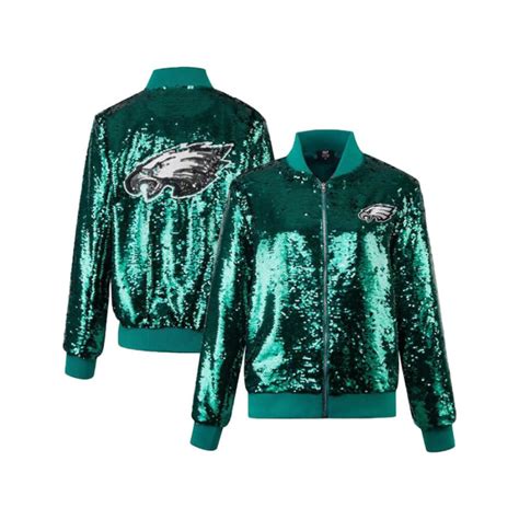 Philadelphia Eagles Sequin Jacket Philadelphia Eagles Jacket