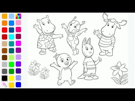 Backyardigans Uniqua Coloring Pages
