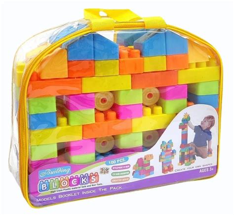 100 Pc Plastic Building Blocks Age Group 6 8 Years At ₹ 145piece In