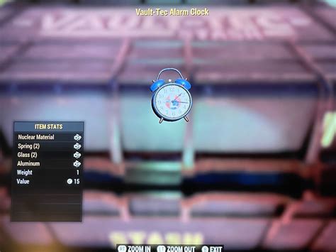 Vault Tec Alarm Clock