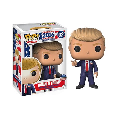 Funko Pop The Vote 2016 Donald Trump 02 Original Colecionavel Moça