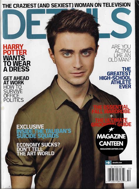Details Magazine Daniel Radcliffe Garrett Neff Steven Klein