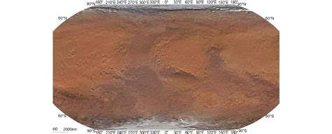 Stunning New Color Map Of Mars Reveals Surface In Unprecedented Detail Sciencealert