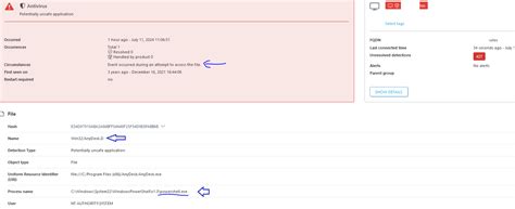 Anydesk Detected As Threat Eset Protect On Prem Remote Management