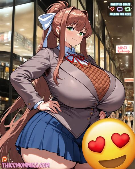 Mommy Monika From Doki Doki Literature Thicc Mommies 2 0 Facebook