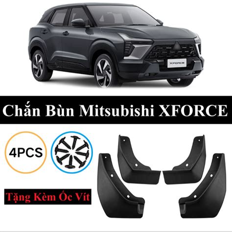 Chắn Bùn Bánh Xe Mitsu Xforce 2024 2025 Chất Liệu Nhựa Dẻo độ Bền Cao