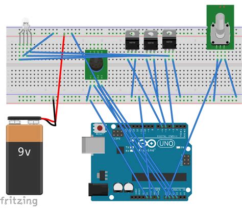 LED Strip With Rotary Switch And Pot LEDs And Multiplexing Arduino Forum