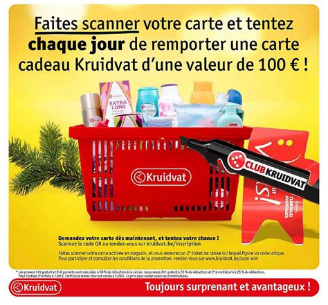 Offre Carte Cadeau Kruidvat Chez Kruidvat