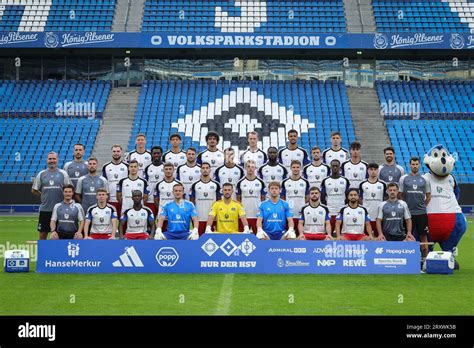 25 September 2023 Hamburg Soccer 2 Bundesliga Photo Session Hamburger Sv Volksparkstadion