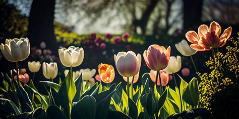 Tulip Landscape Wallpapers 4k Hd Backgrounds On Wallpaperbat