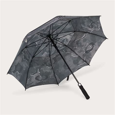 Guarda Chuva Oakley Windproof Umbrella Metal Preto Camo