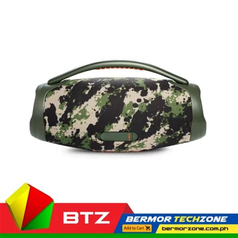 Jbl Boombox Squad Camouflage Portable Speaker Bermor Techzone Btz