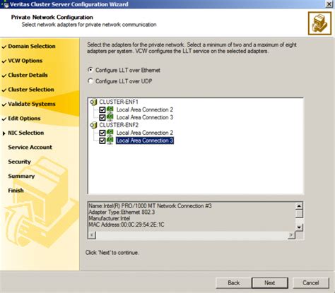 configure veritas cluster server on windows os vox