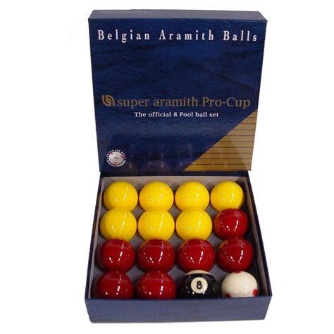 Aramith Pro Cup English 8 Ball Set Palko No1 Wholesalers