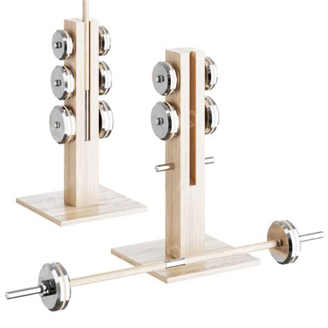 Stand And Barbell Pent Set Lesna 3d Model Greatcatalog 32323
