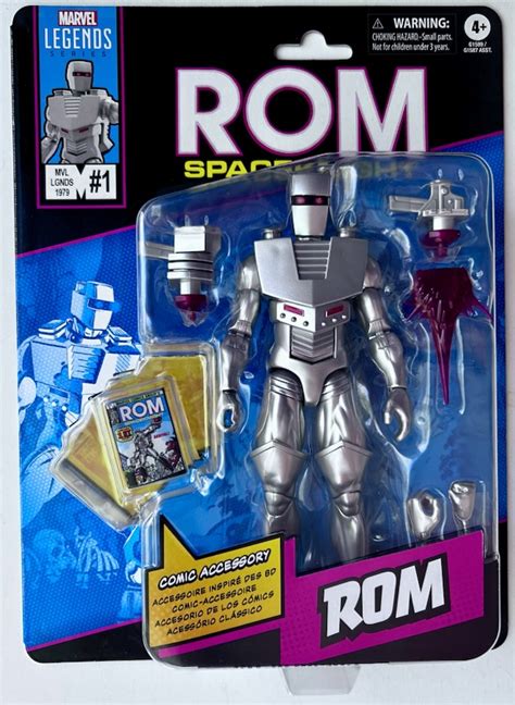 Review Marvel Legends Rom Spaceknight Figure 2025 Mini Comics Series