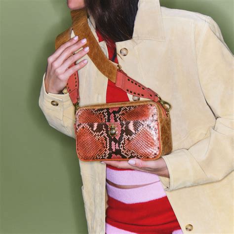 Terracotta Python Bag Lily