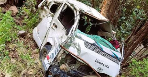 Volcadura De Combi En Ayacucho Deja Dos Muertos Investigan Causas Infobae