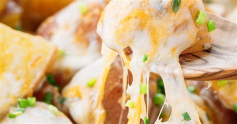 Theres A Hippy In The Kitchen Cheesy Baked Red Potato Casserole