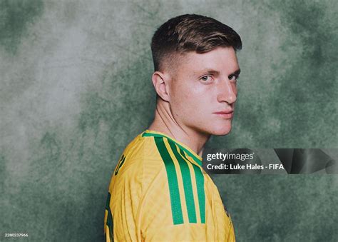 Bradley Cross Of South Africa Poses During The Official Fifa World