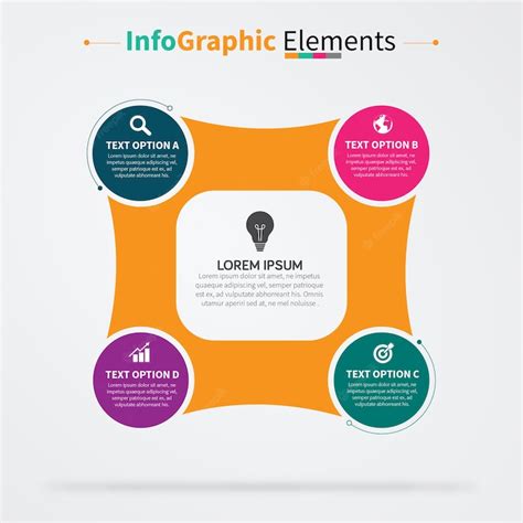 Premium Vector Infographics Cycle Elements