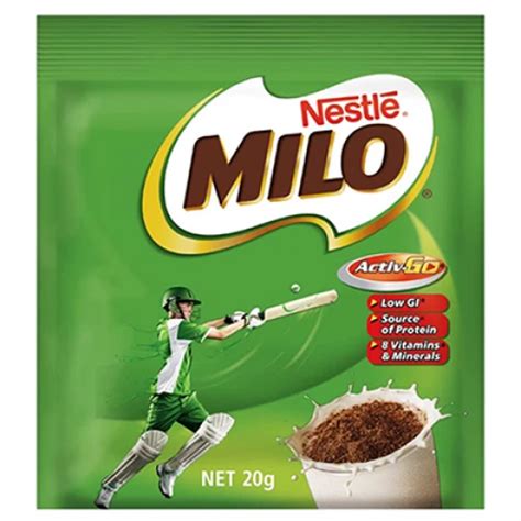 Milo Hot Choc 20g X 100 Sachets Hotel Products Direct