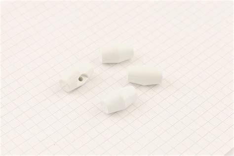 White Toggle Buttons Plastic 18mm Pack Of 4 Wool Warehouse Buy