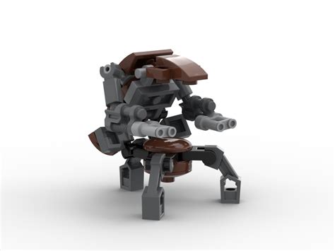 Lego Moc Droideka 25 Minifig Scale By Productionsdiratia