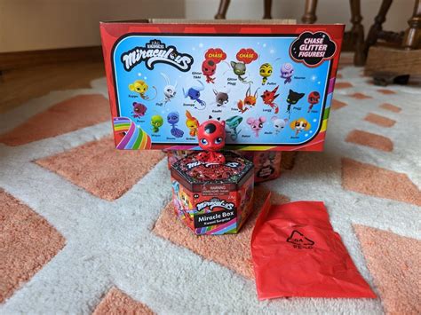 Miraculous Ladybug Miracle Box Kwami Surprise Figure Tikki Ladybug