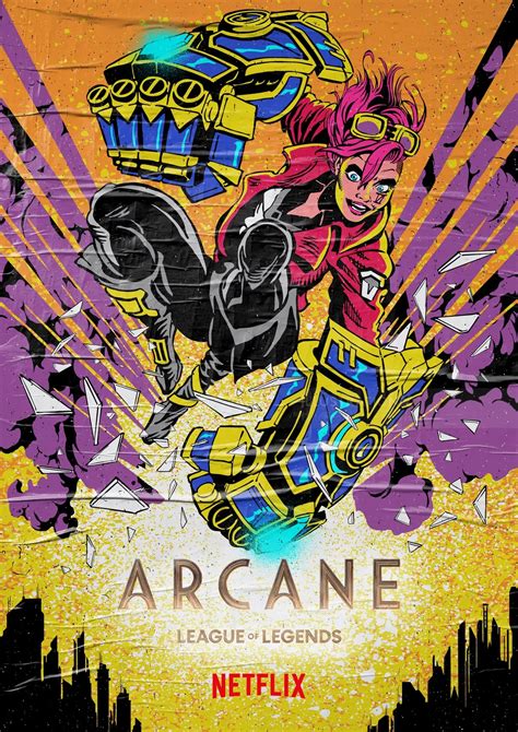 Netflix Arcane League Of Legends Illustration By Butcher Billy