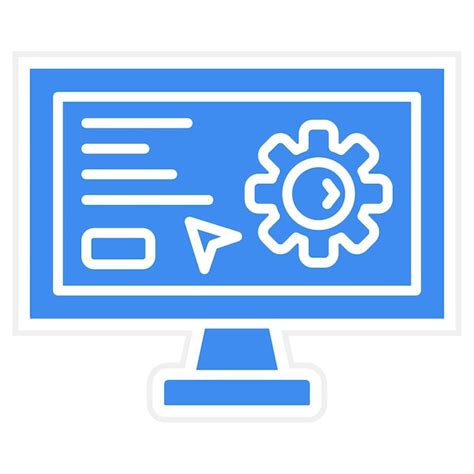 Premium Vector Programming Settings Icon Vector Image Can Be Used For